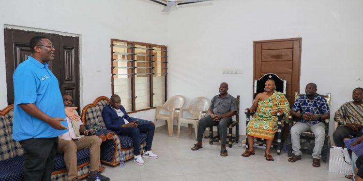 Akosombo spillage: VRA's Kenneth Arthur visits Mepe to secure land for ...