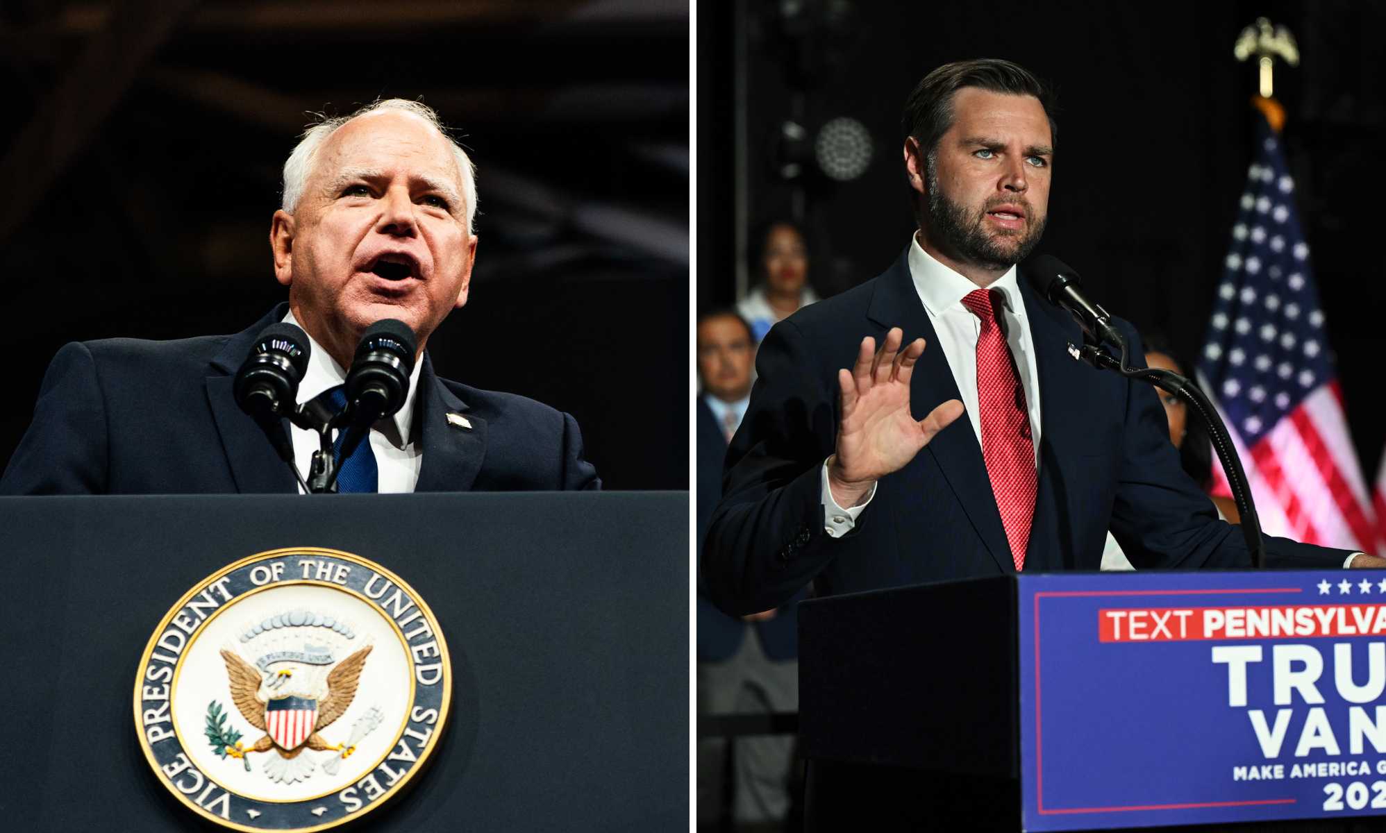 United States: Walz’s military record under scrutiny as Vance, GOP ...