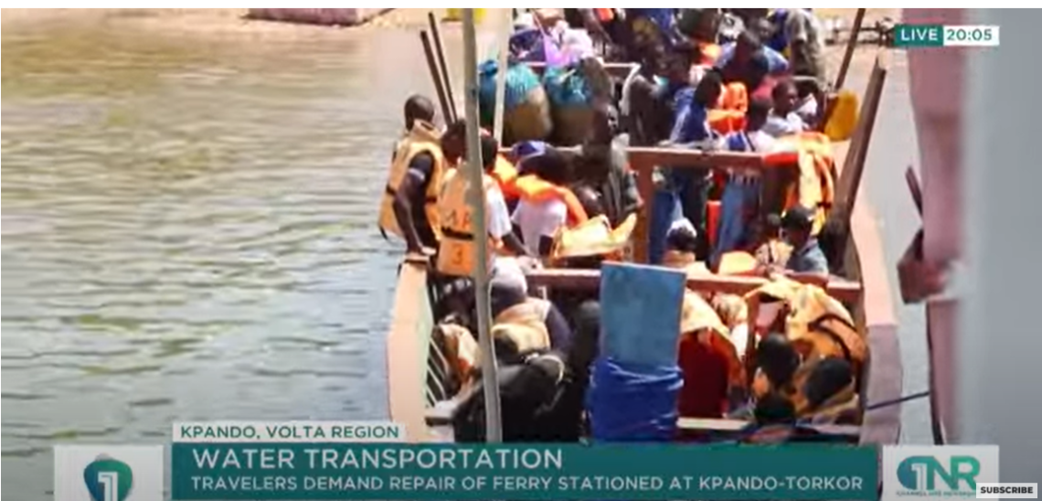 Kpando Torkor ferry breakdown increases travel risks and costs for ...