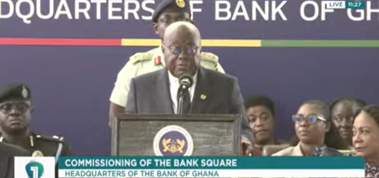 Akufo-Addo inaugurates new BoG Headquarters - Channel1 News