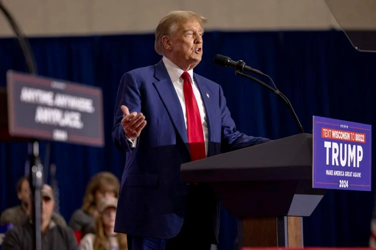 Trump claims victory after winning key battlegrounds, promises ‘Golden ...