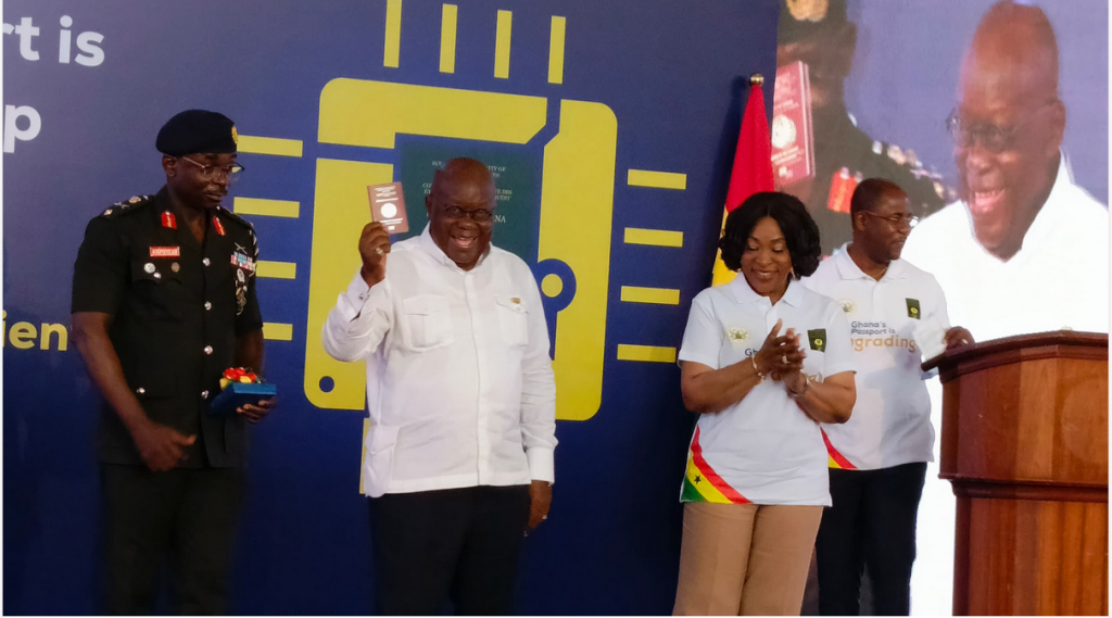 Akufo-Addo launches Ghana’s chip embedded passport - Channel1 News