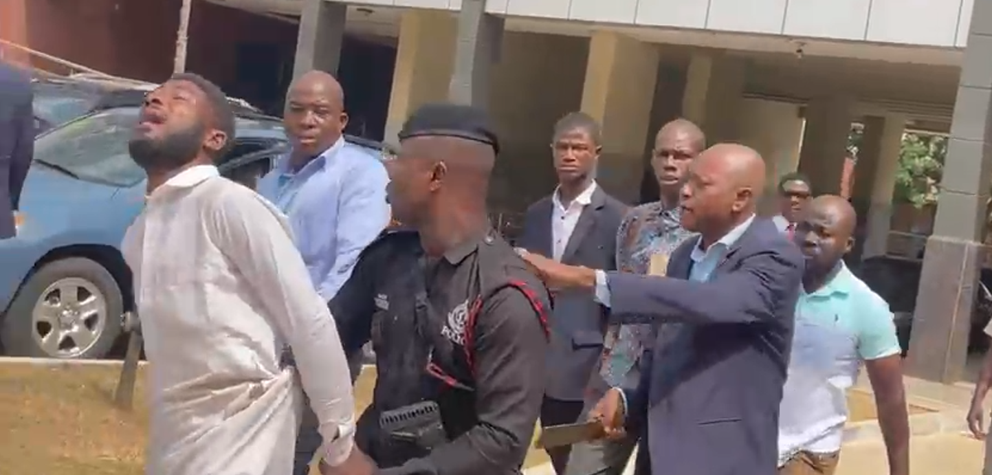 Man apprehended for allegedly damaging vehicles at Parliament ...