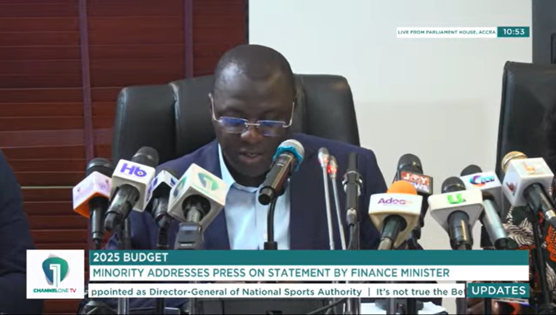 Minority questions credibility of 2025 budget, calls for IMF ...
