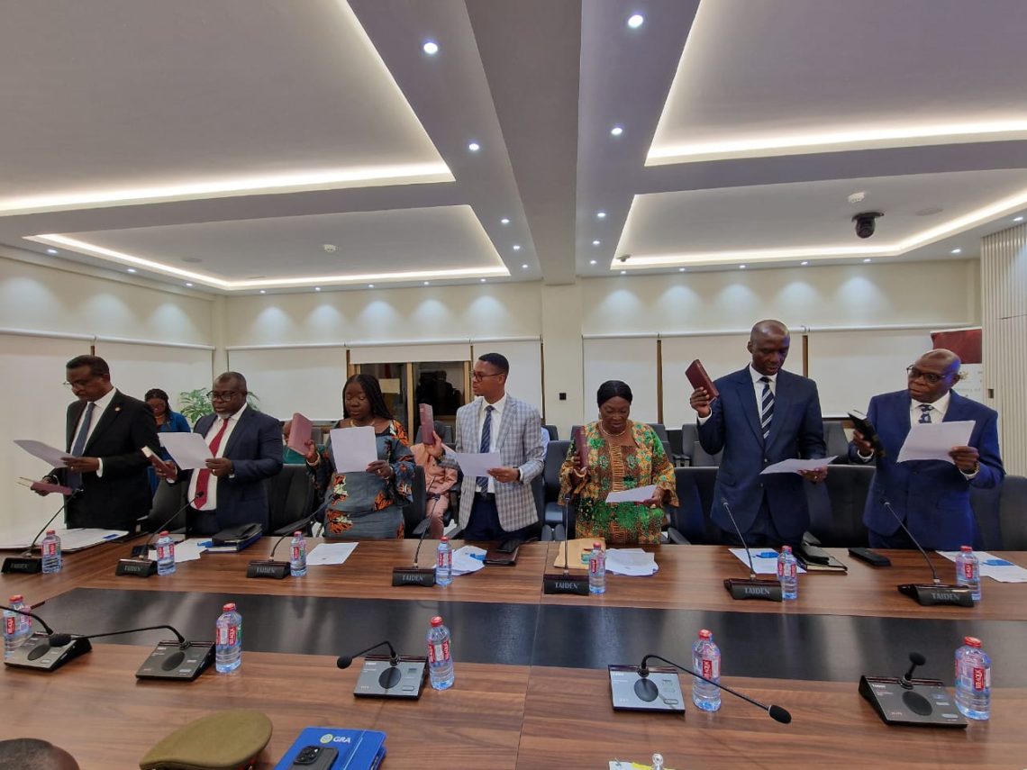 Finance minister inaugurates new GRA Board - Channel1 News