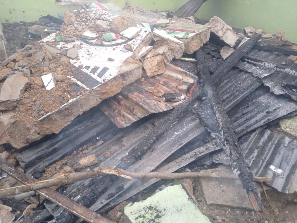 Kumasi: Fire destroys building at Bomso - Channel1 News